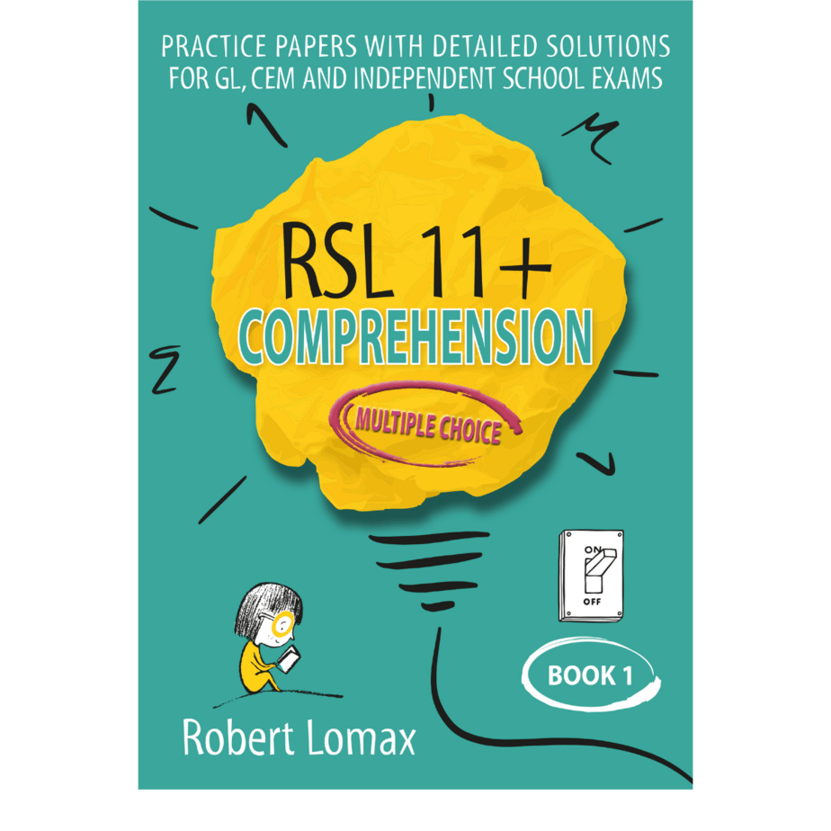 RSL 11 Plus Books Multiple Choice Comprehension Book 1 RSL 11 Plus Books Multiple Choice Comprehension Book 1